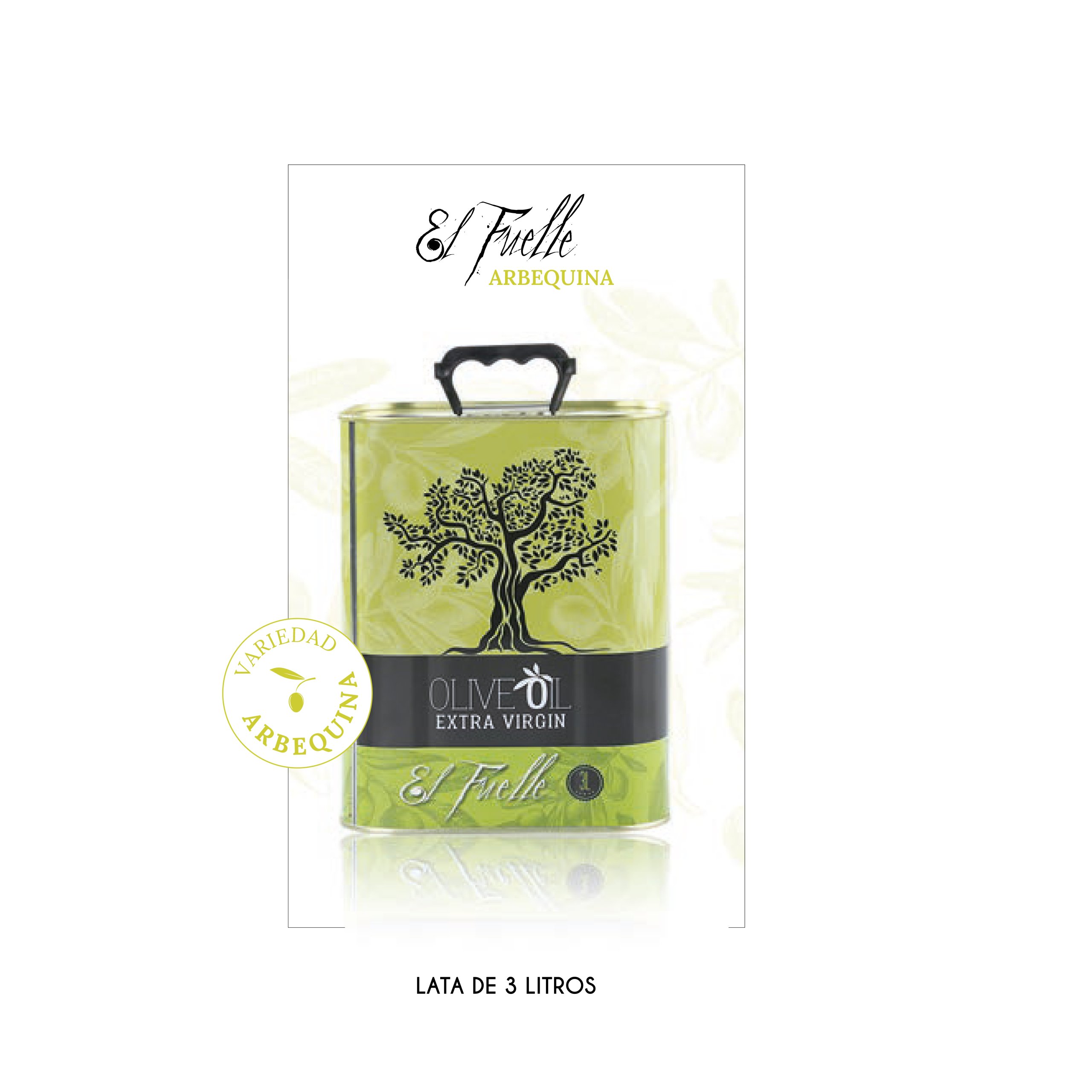 El Fuelle | Comprar Aceite de Oliva Virgen Extra | Lata 3 litros